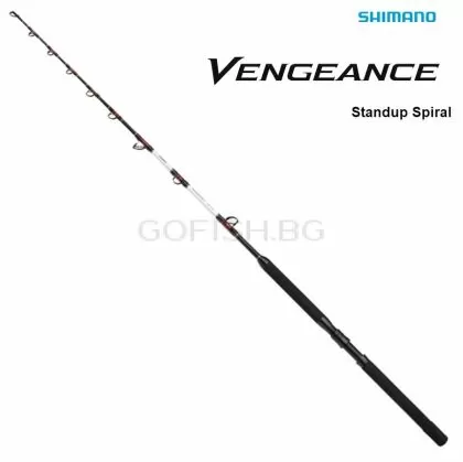 Shimano Vengeance Stand Up Spiral 1.65m. 50lb. VSTP50S